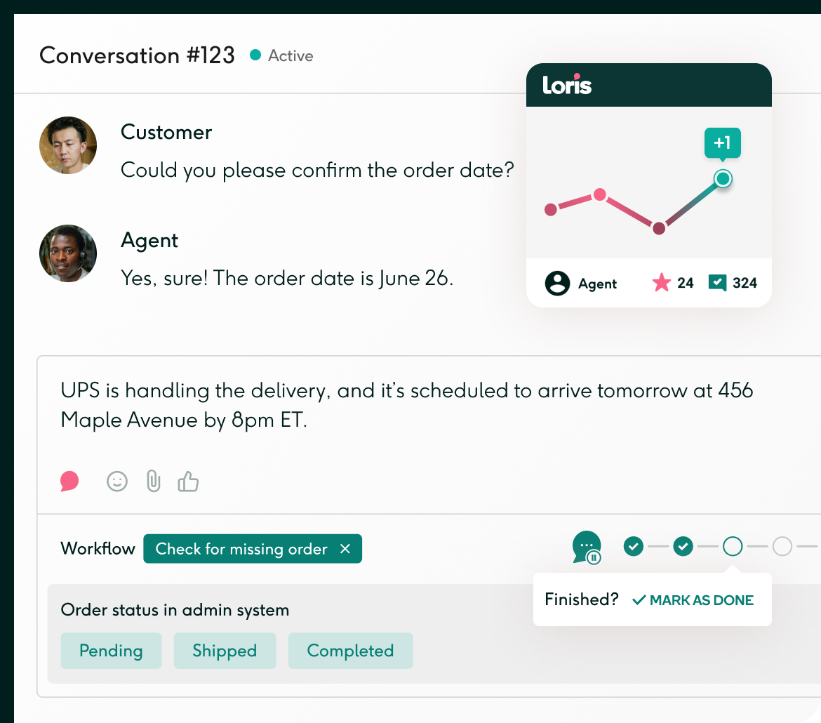 Loris – Conversation Intelligence for Leading Brands
